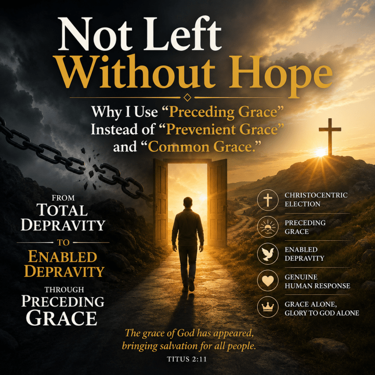 Not Left Without Hope: Why I Use “Preceding Grace” Instead of ...